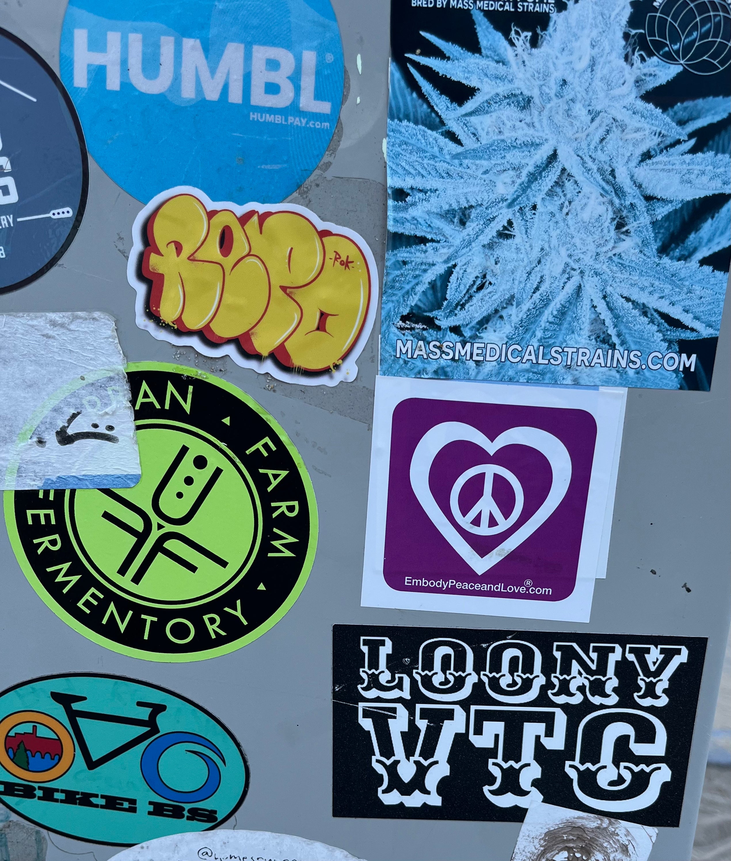 Peace & Love Sticker – Embody Peace and Love