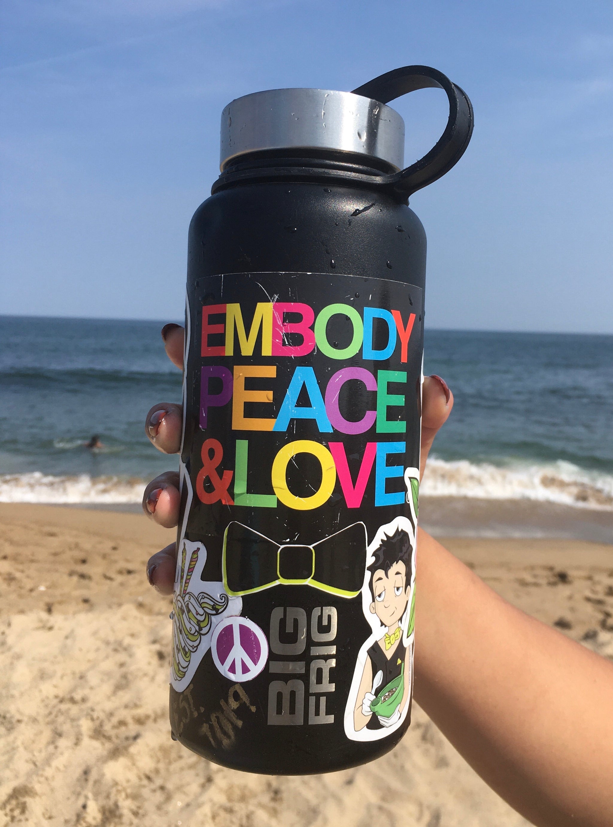 Embody Peace & Love® Sticker – Embody Peace and Love